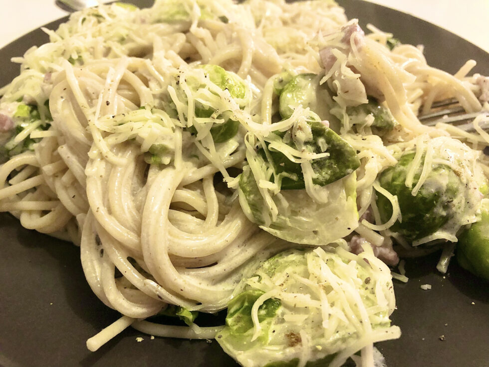 French Creamy Brussels Sprouts - French Cuisine Made Simple