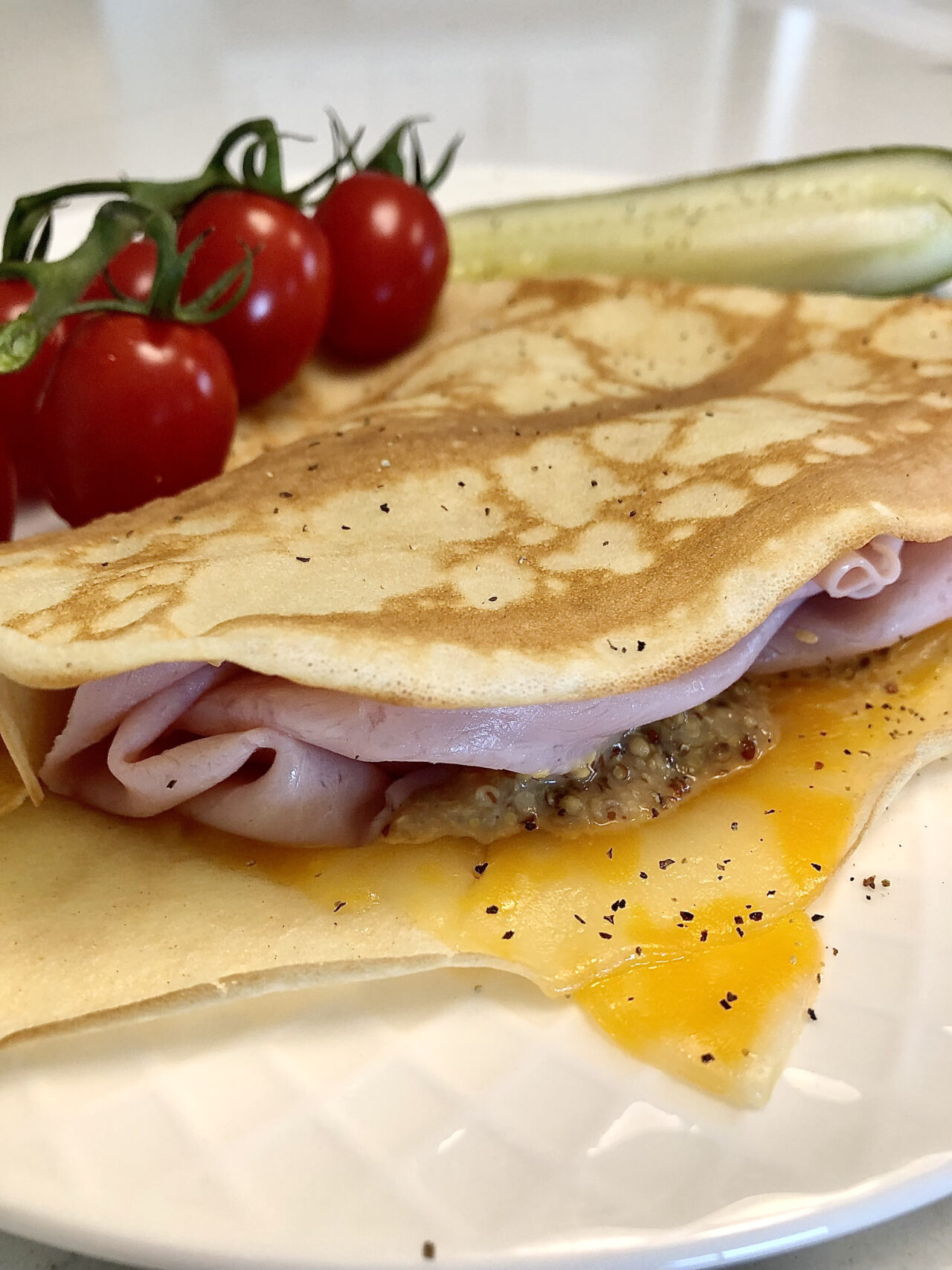 French Salty Crepes - French cuisine made simple