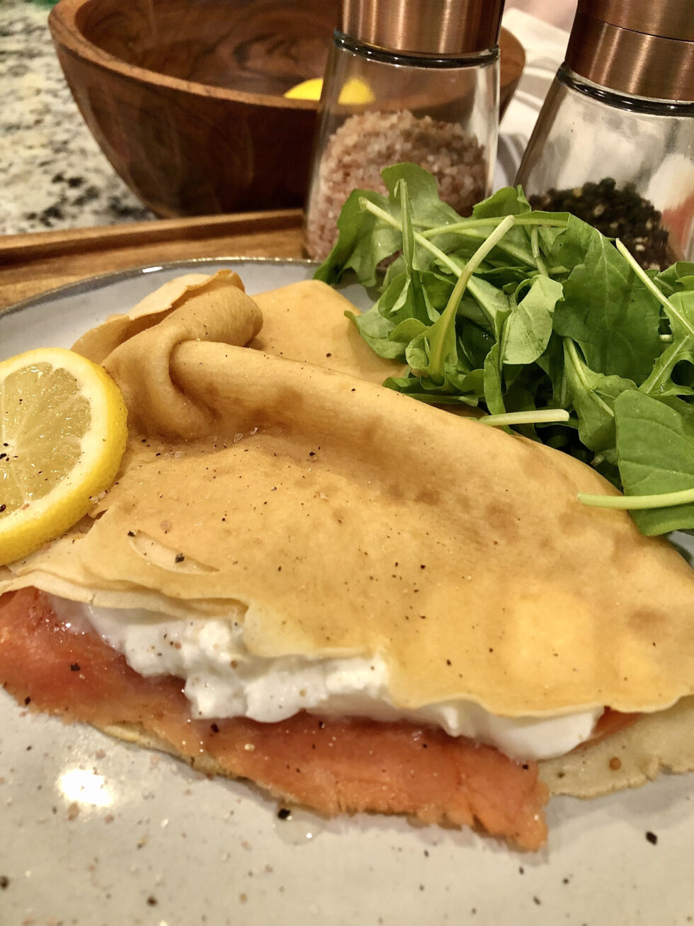 French Salty Crepes - French cuisine made simple