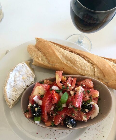 Tomato & Feta Salad - French Cuisine Made Simple