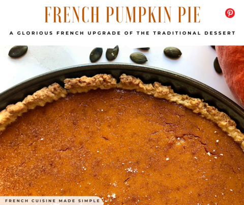 French Pumpkin Pie - French Cuisine Made Simple