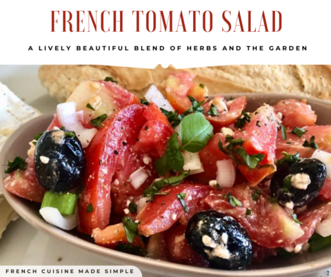 Tomato & Feta Salad - French cuisine made simple