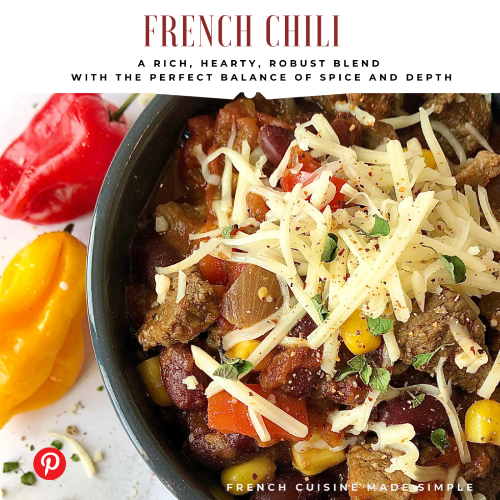 French Chili - French cuisine made simple